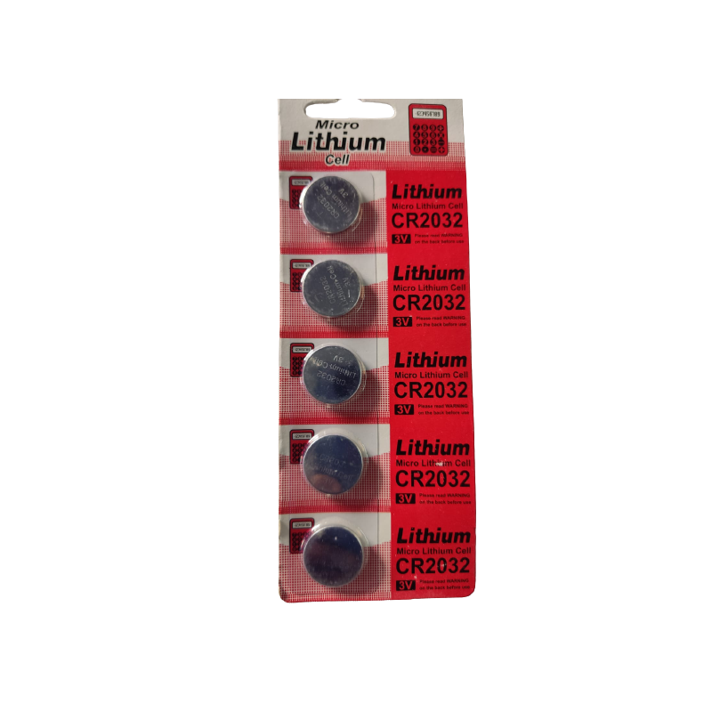 CR2032 MICRO Coin Type 3V Lithium Battery (5 Pieces)